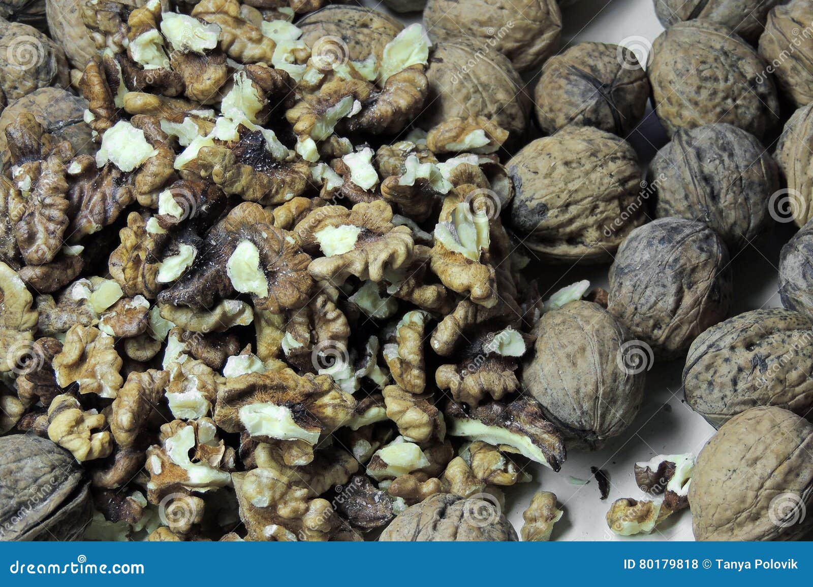 Walnuts peeled and whole stock photo. Image of peel, food - 80179818