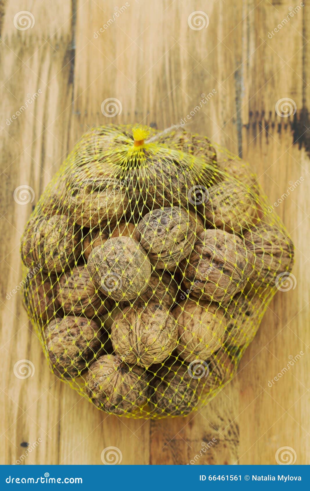 Walnuts in plastic bag stock image. Image of nature, dietary - 66461561