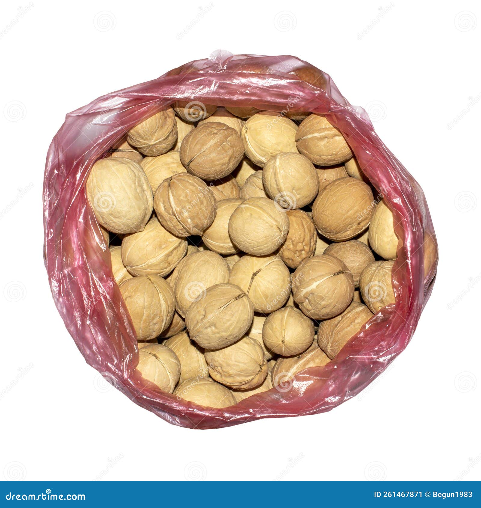 Walnuts with Shells Top View.Walnut Background Close-up.Whole Walnuts ...