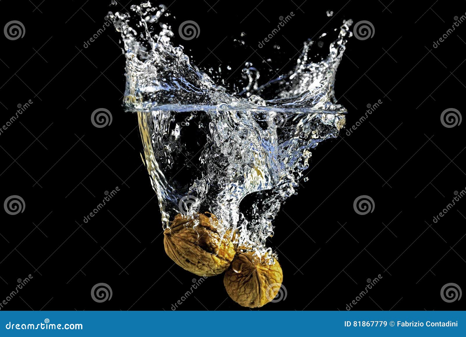 Walnuts splash stock image. Image of life, walnuts, study - 81867779