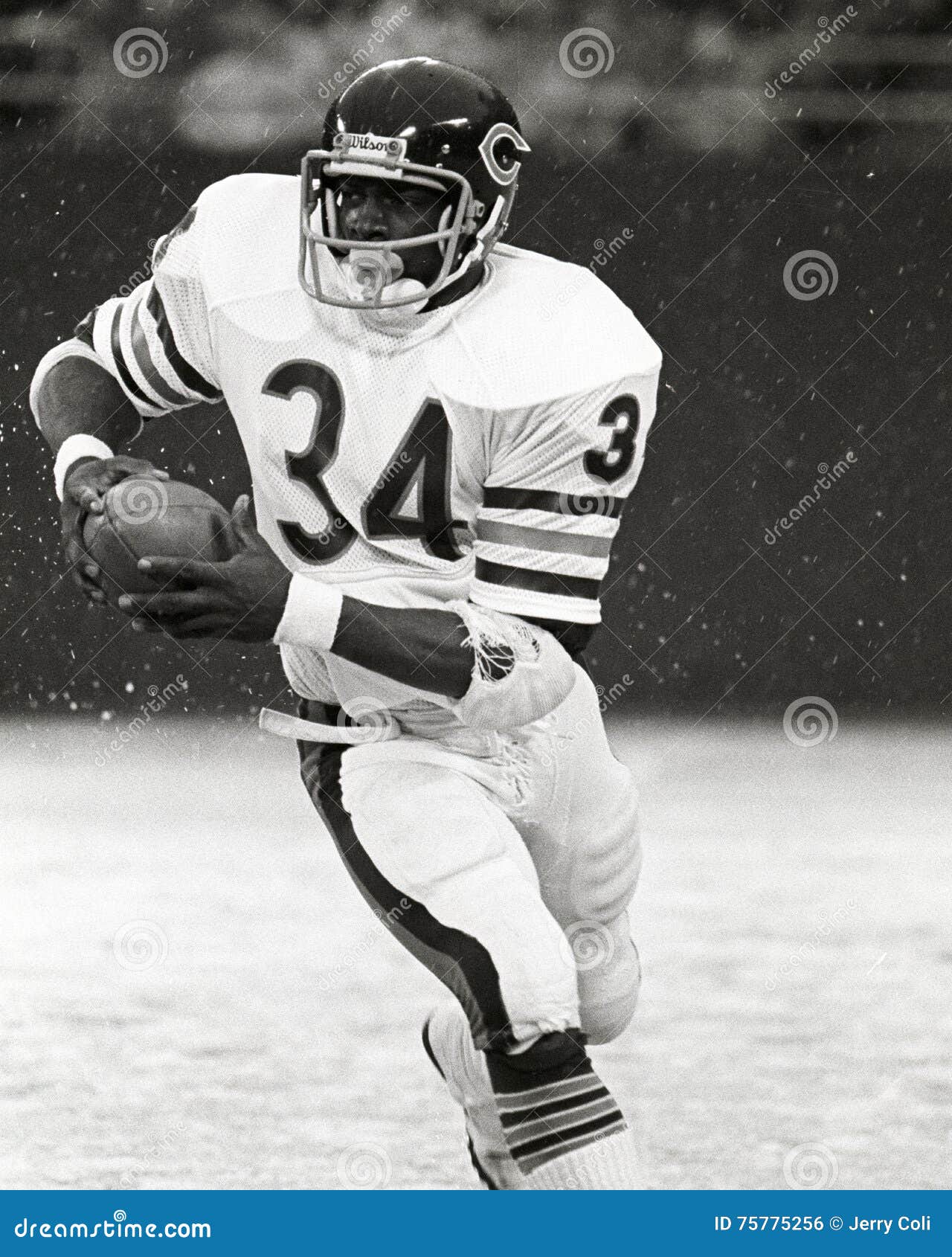 Walter Payton editorial photo. Image of payton, national - 75775256