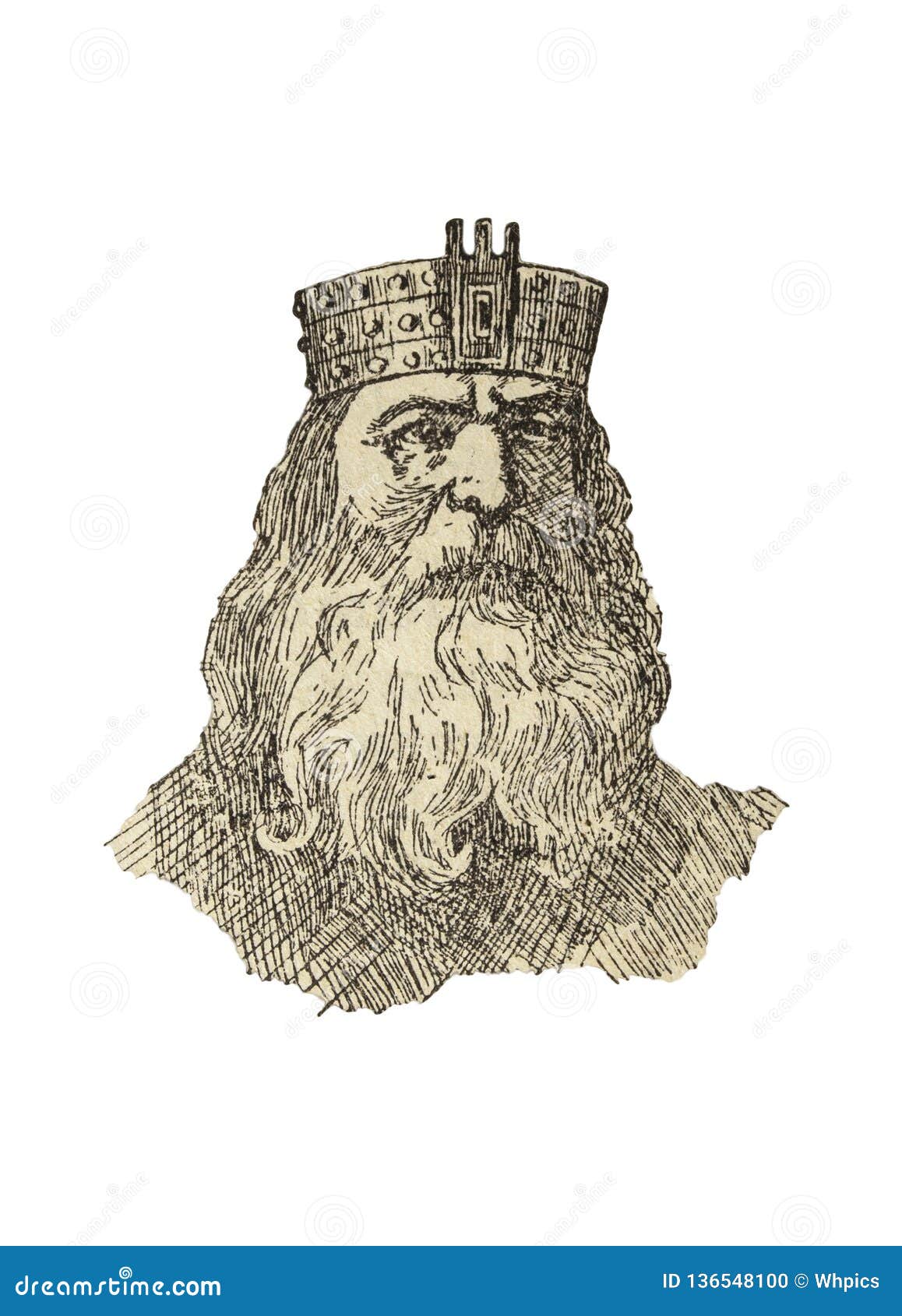 Wamba, Rey Del Visigoths De 672 a 680 Imagen editorial - Imagen de ...