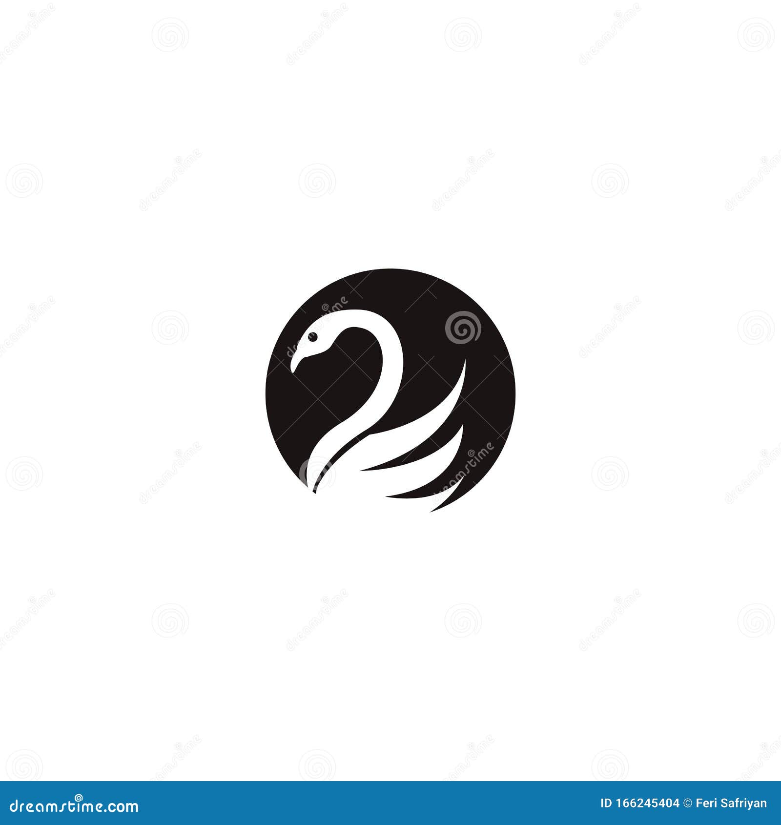 Wan logo template vector stock vector. Illustration of beautiful ...