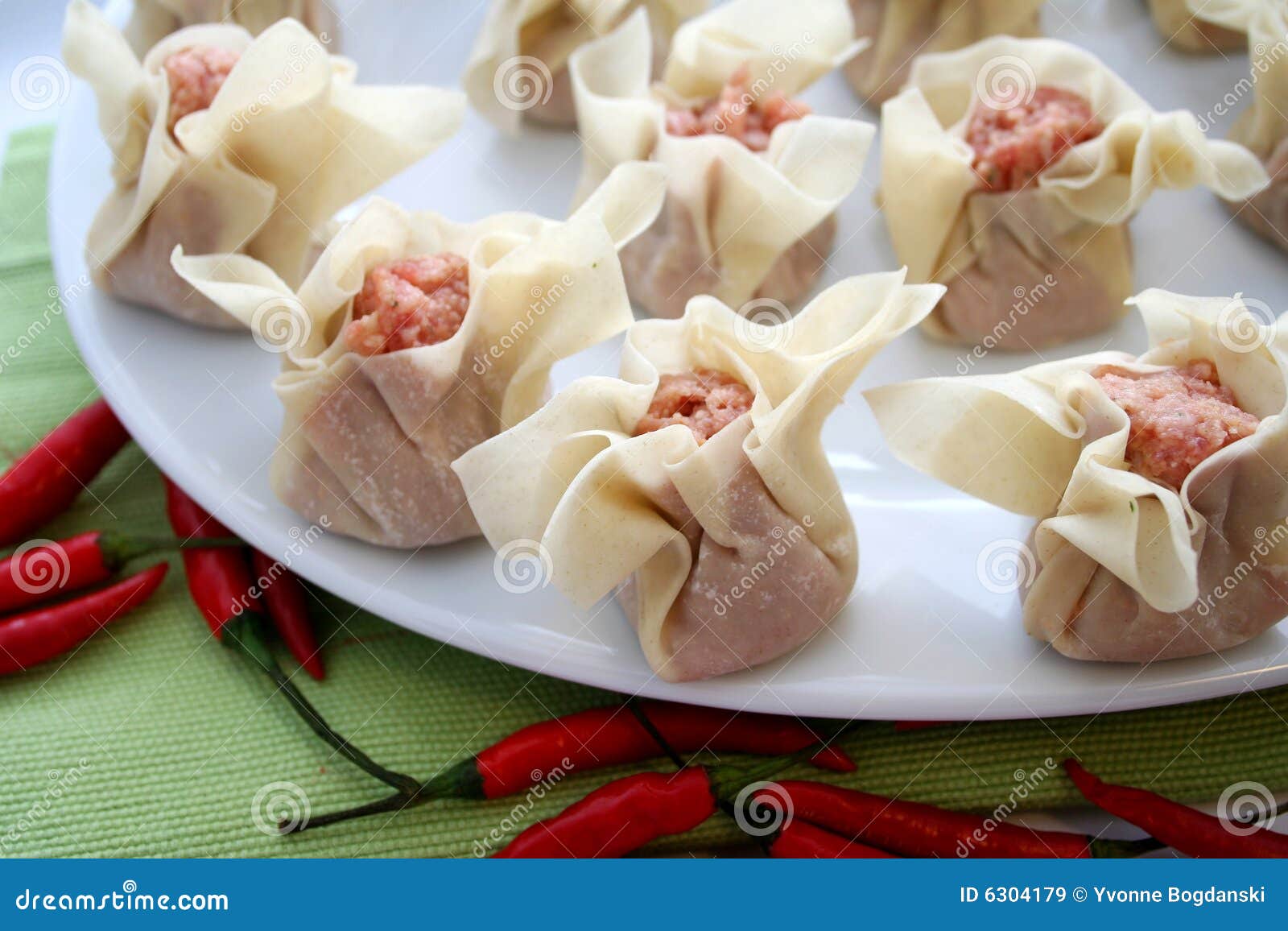 Wan tan stock image. Image of meal, wantan, thai, chinese - 6304179