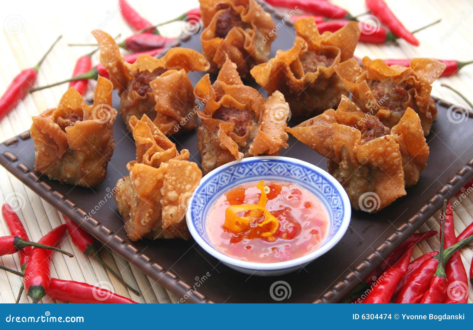 Wan tan stock photo. Image of cookies, buffet, dinner - 6304474