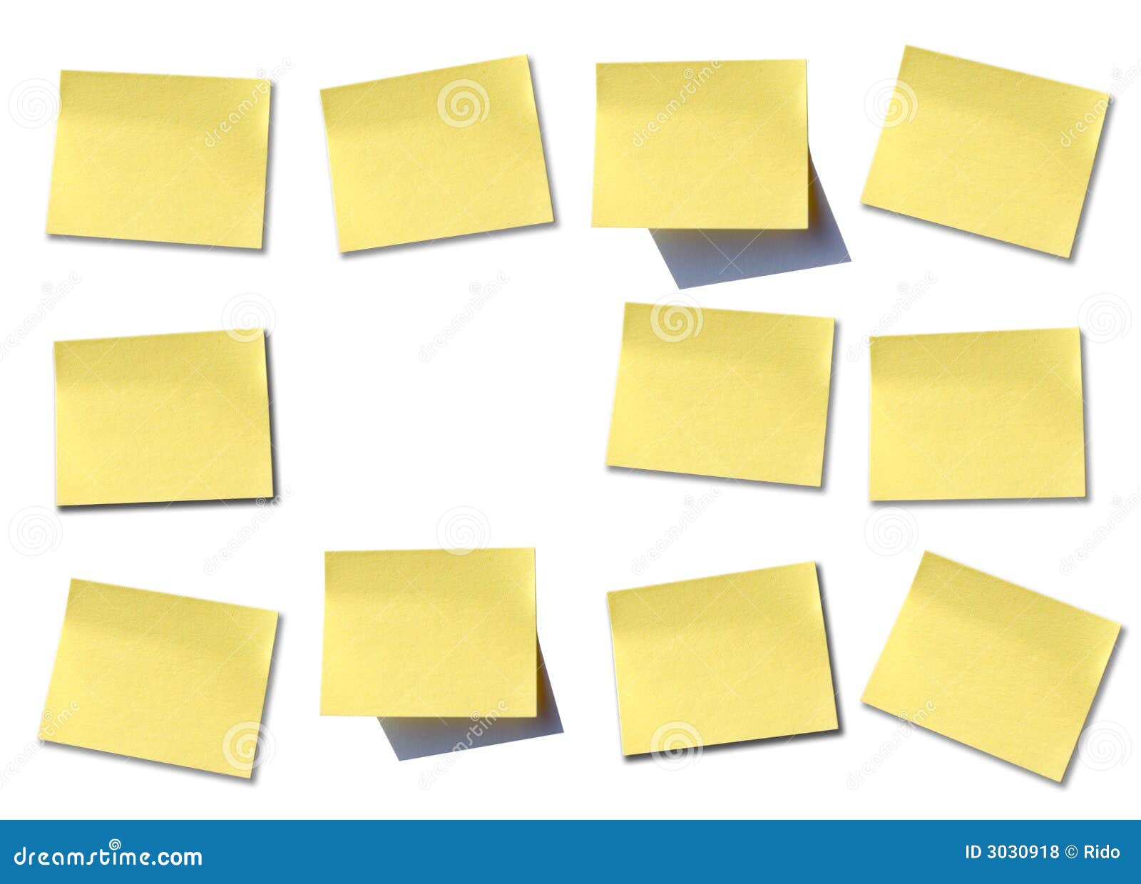 Wand von Post-it stockfoto. Bild von schreibtisch, klemmbrett - 3030918