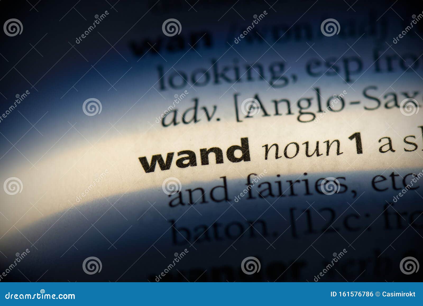 Wand stock photo. Image of detail, isolated, idea, macro - 161576786