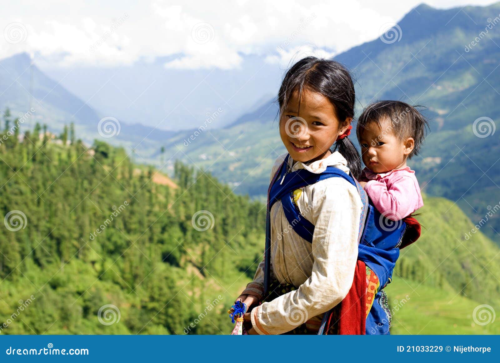 Wandering Child editorial stock image. Image of valley - 21033229