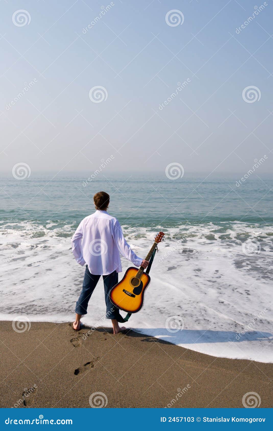 Wandering musician stock image. Image of equipment, person - 2457103