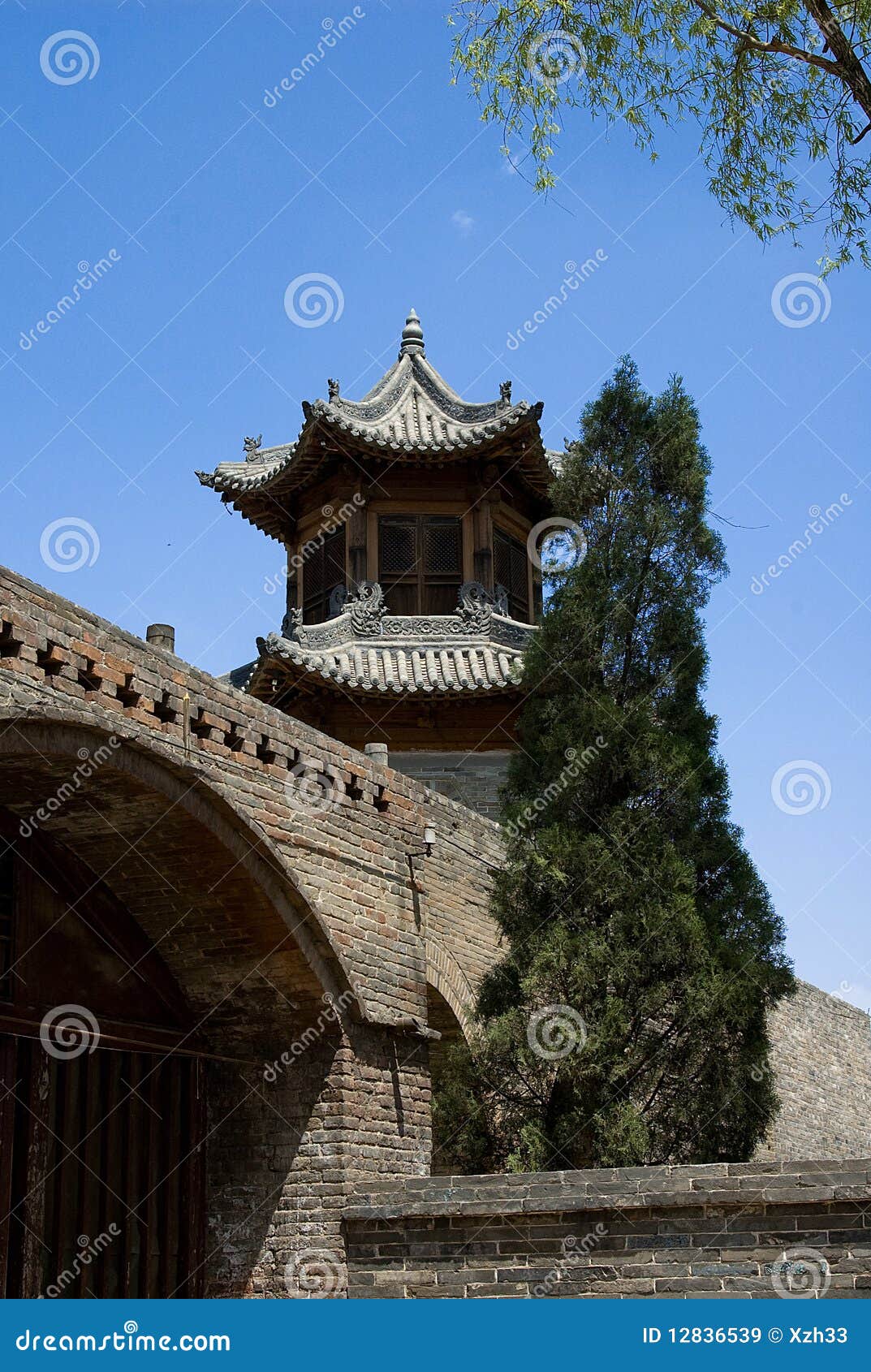 Wang s Grand Courtyard stock image. Image of custom, relief - 12836539