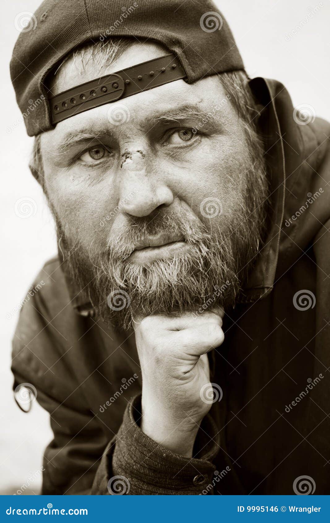 Wanhoop van daklozen. stock foto. Image of verslaafde - 9995146