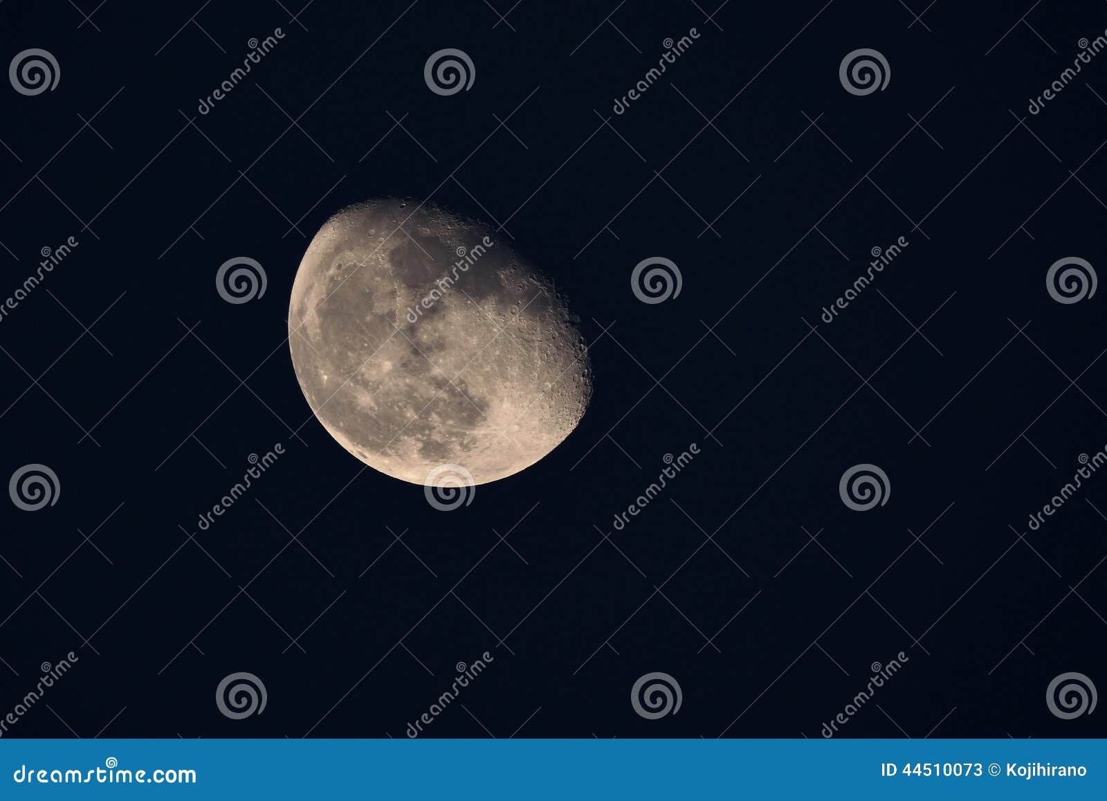 Waning gibbous stock image. Image of waning, gibbous - 44510073