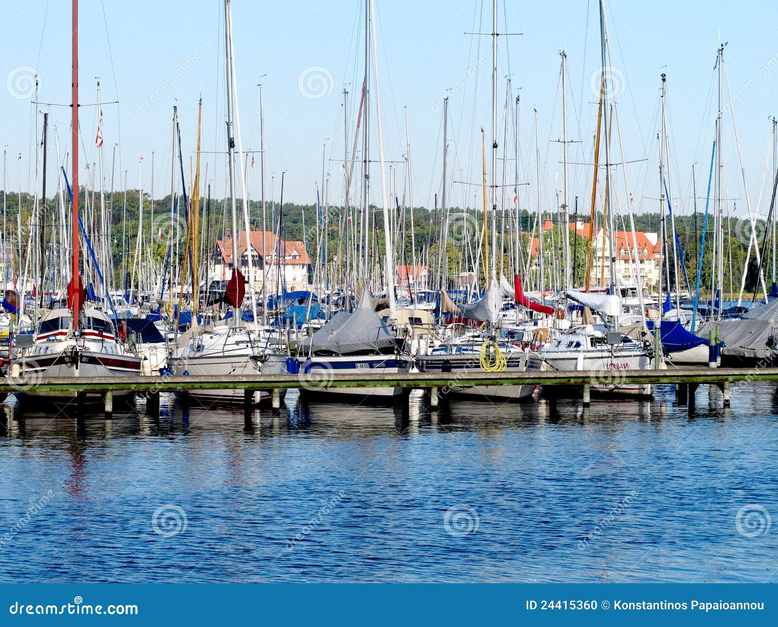 Wannsee Lake in Berlin, Germany Editorial Image - Image of island, blue ...