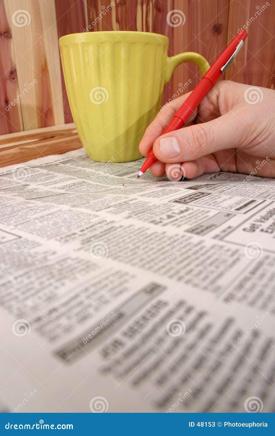 Want Ads stock image. Image of work, caucasian, personals - 48153