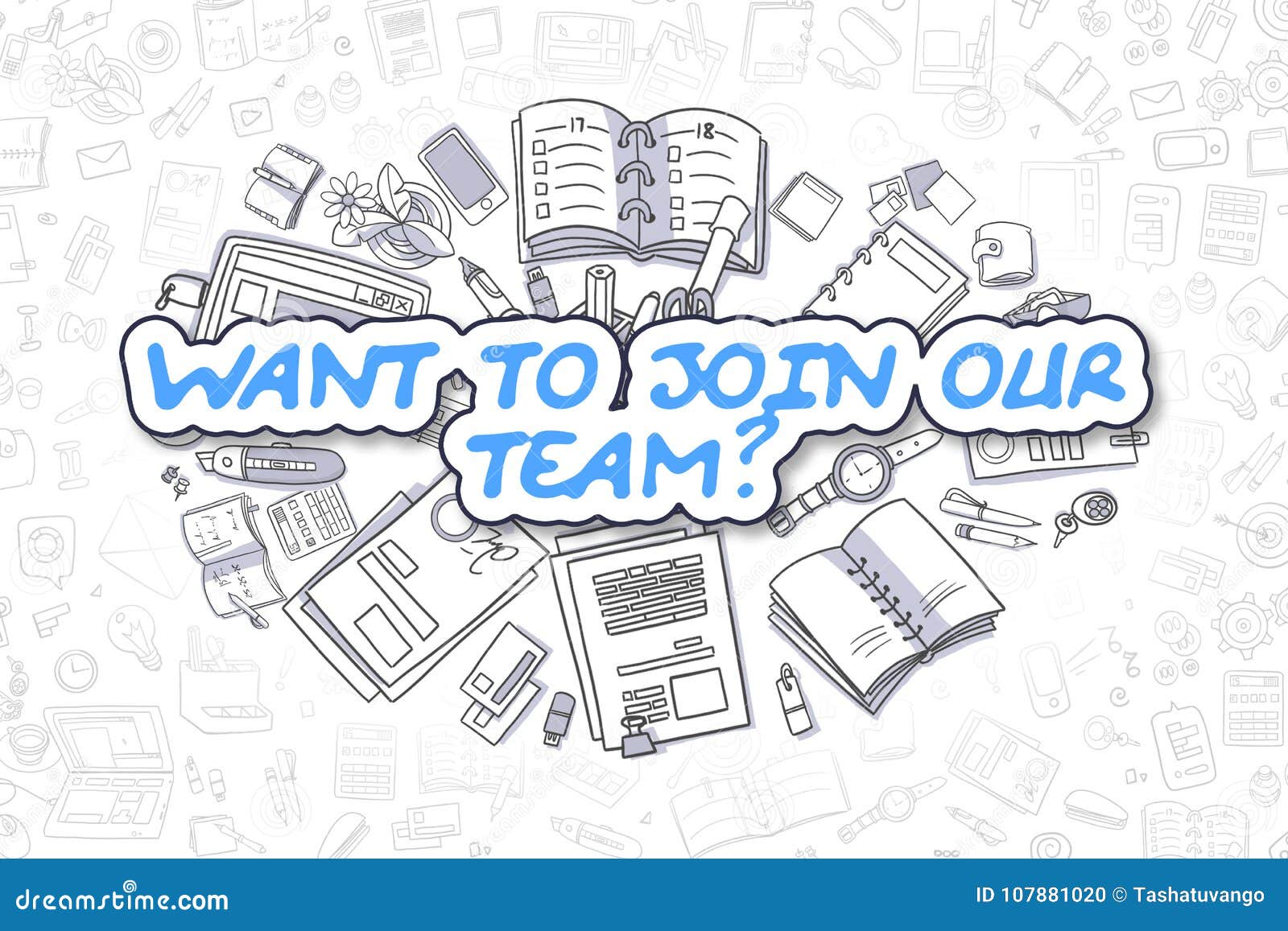 Want To Join Our Team - Cartoon Blue Text. Business Concept. Stock ... Want To Join Our Team - Cartoon Blue Text. Business Concept. Stock ...