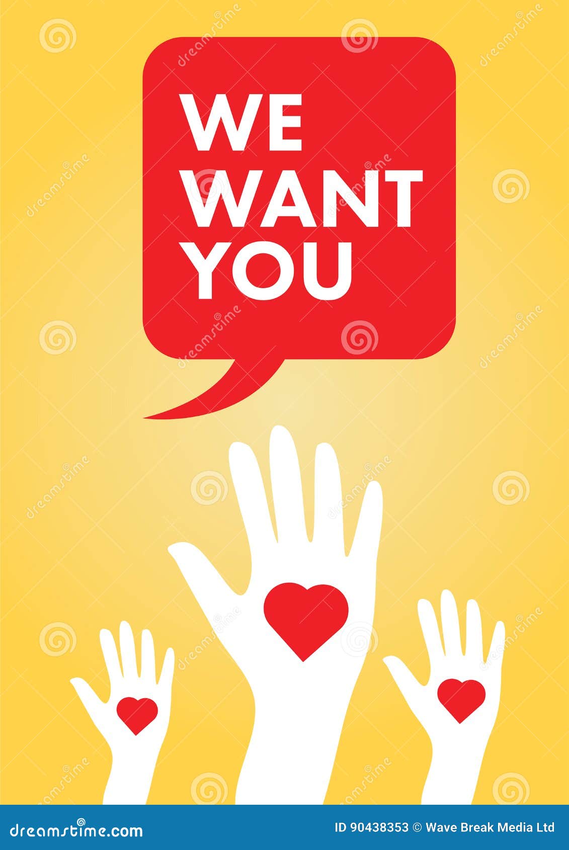 I Want You Vector Illustration | CartoonDealer.com #59395112