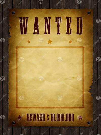 Wanted stock illustration. Illustration of ancient, reward - 11247604