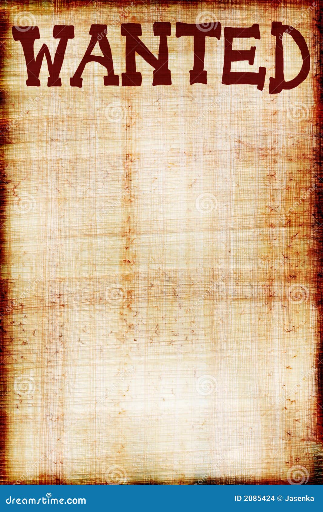 Old Sheet Of Wanted Posters Royalty-Free Stock Photography ...