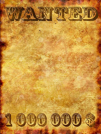 Wanted! stock illustration. Illustration of brigand, outlaw - 7550863