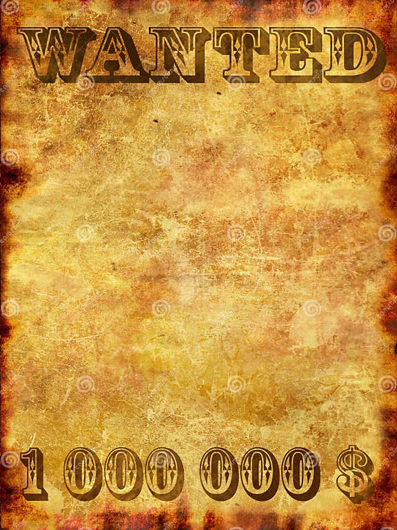 Wanted! stock illustration. Illustration of brigand, outlaw - 7550863