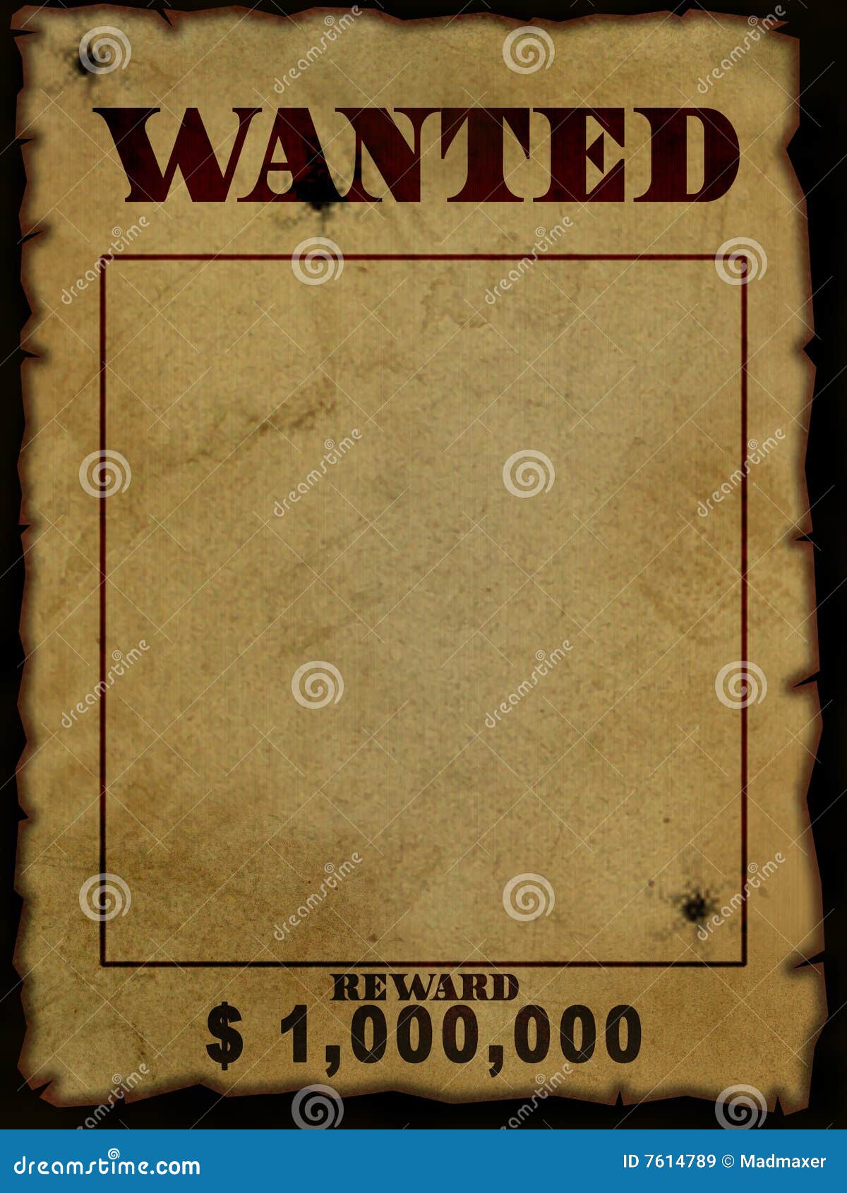 Wanted stock illustration. Illustration of prize, advert - 7614789