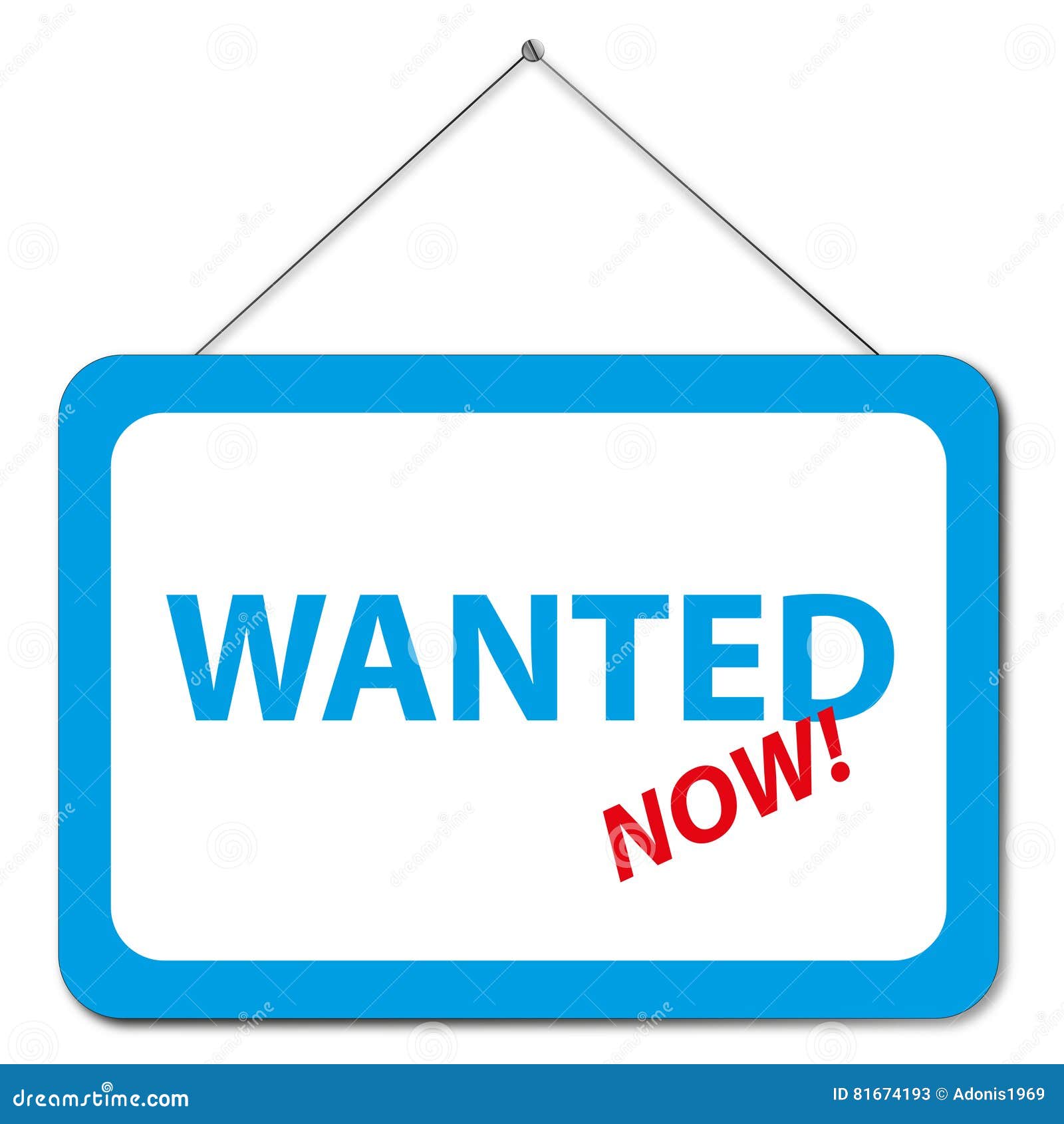 Wanted now stock vector. Illustration of letters, text - 81674193