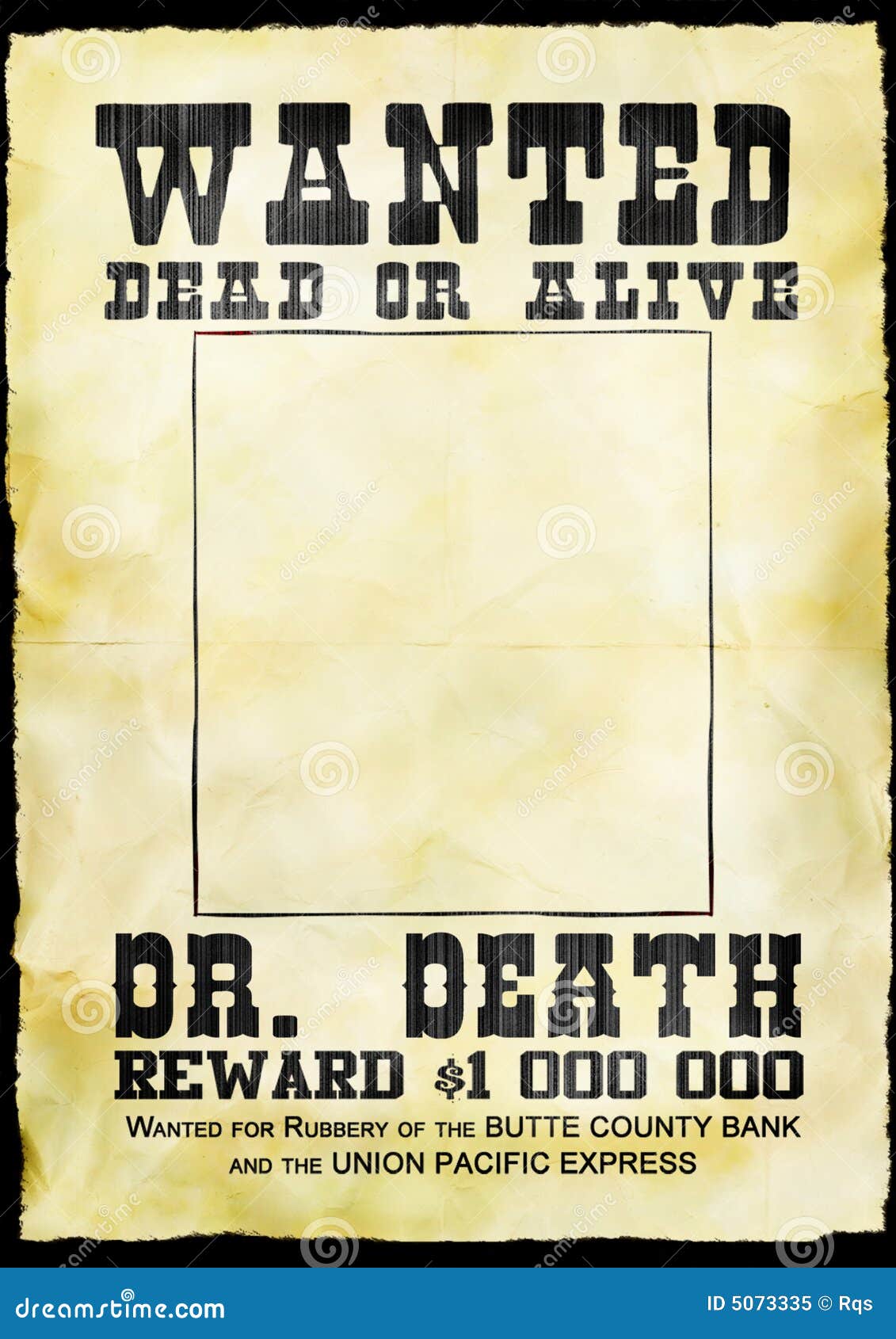 Wanted Poster Border
