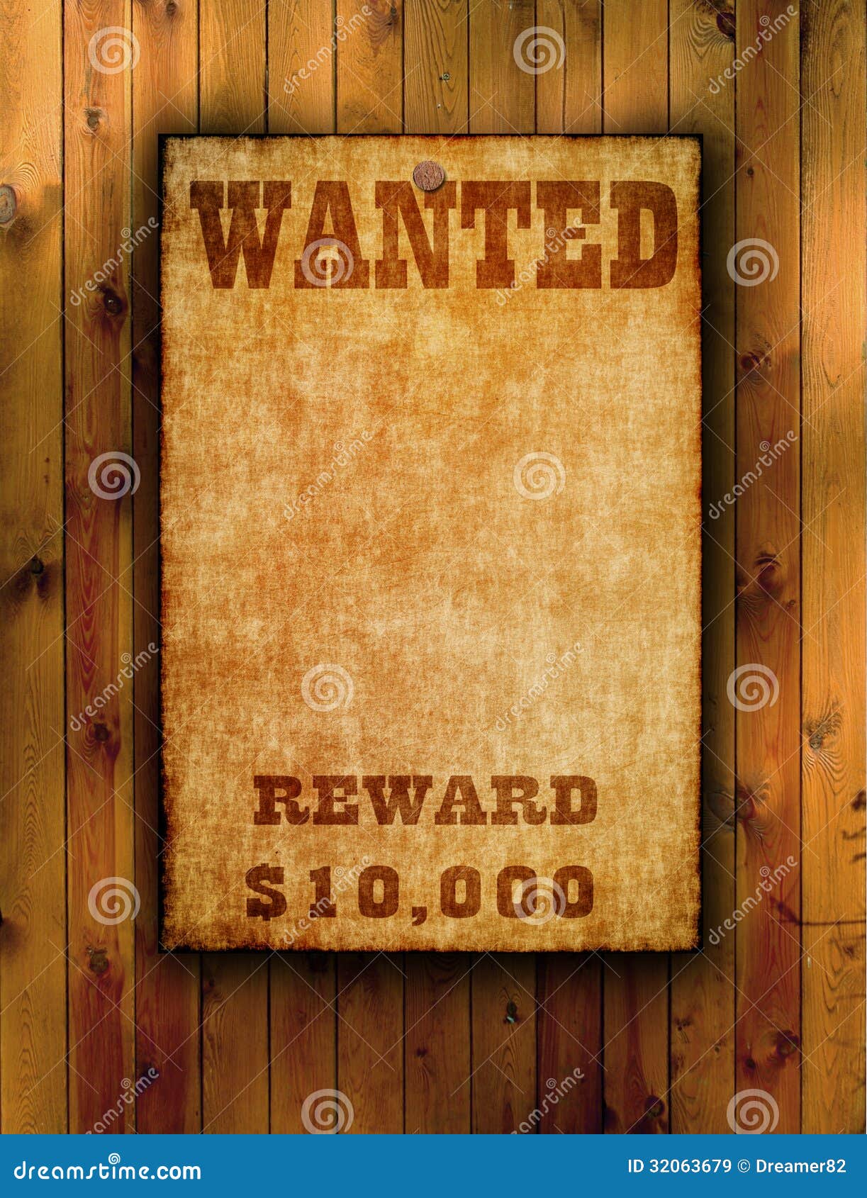 Wanted Poster Paper