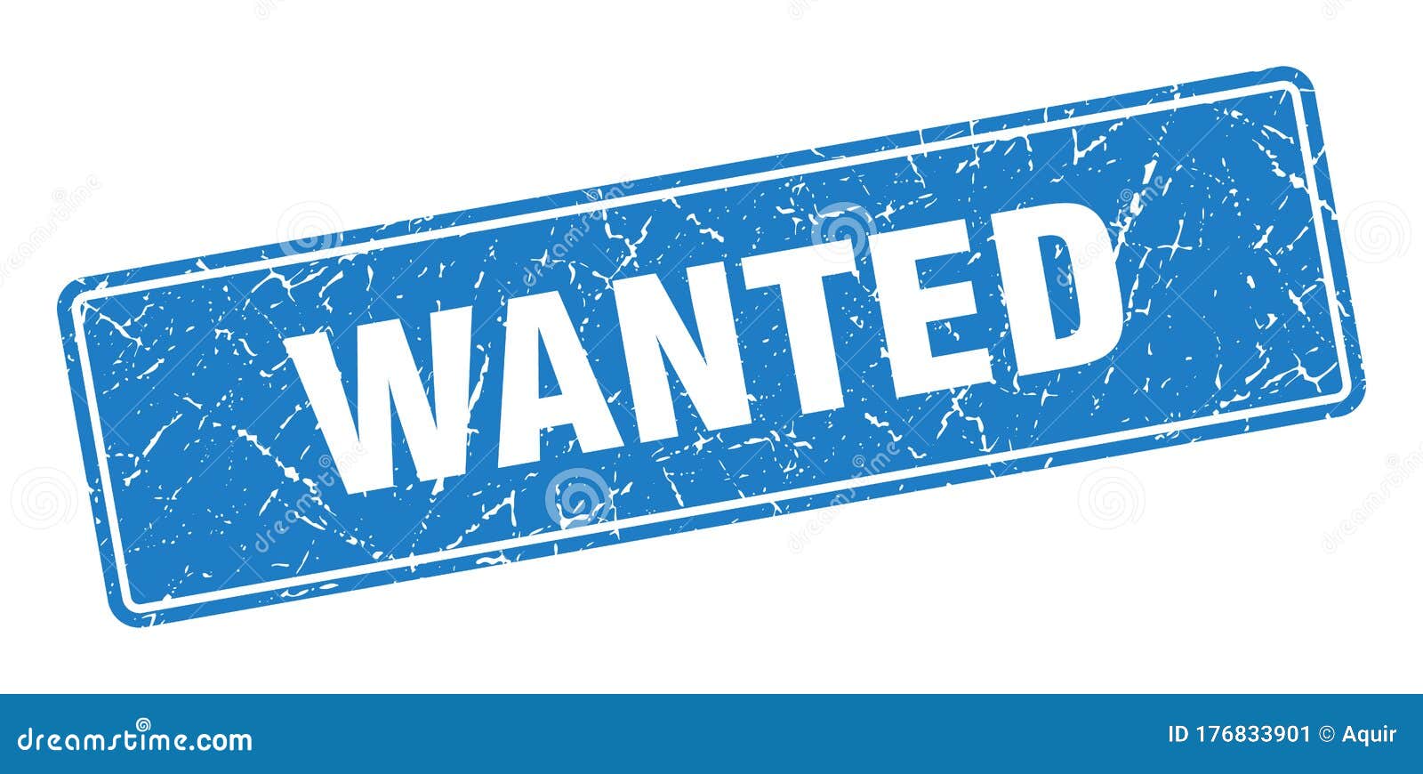 Wanted Sign. Wanted Grunge Stamp Stock Vector - Illustration of banner ...