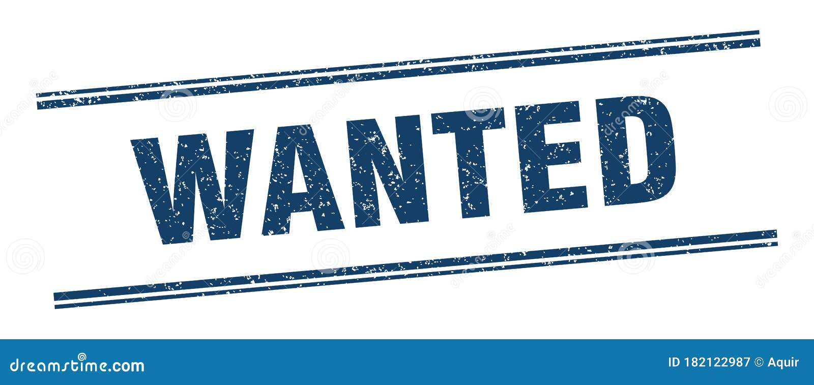 Wanted Stamp. Wanted Square Grunge Sign Stock Vector - Illustration of ...