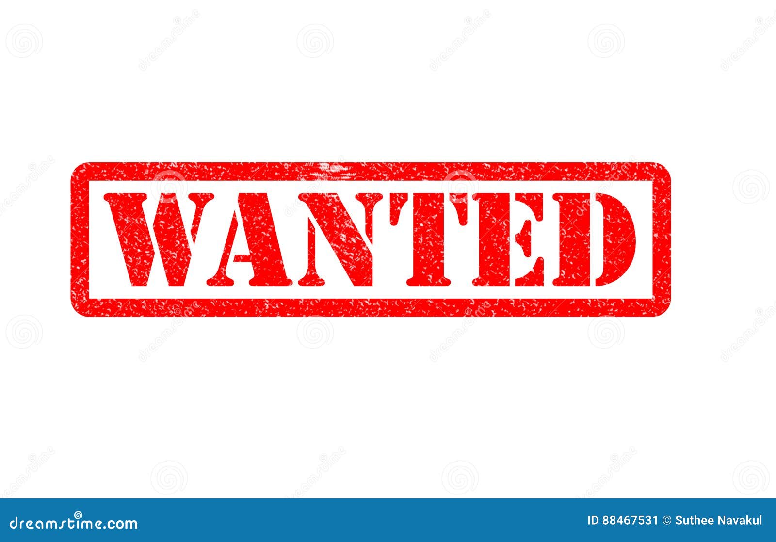 Wanted Text Rubber Seal Stamp Watermark Stock Illustration ...