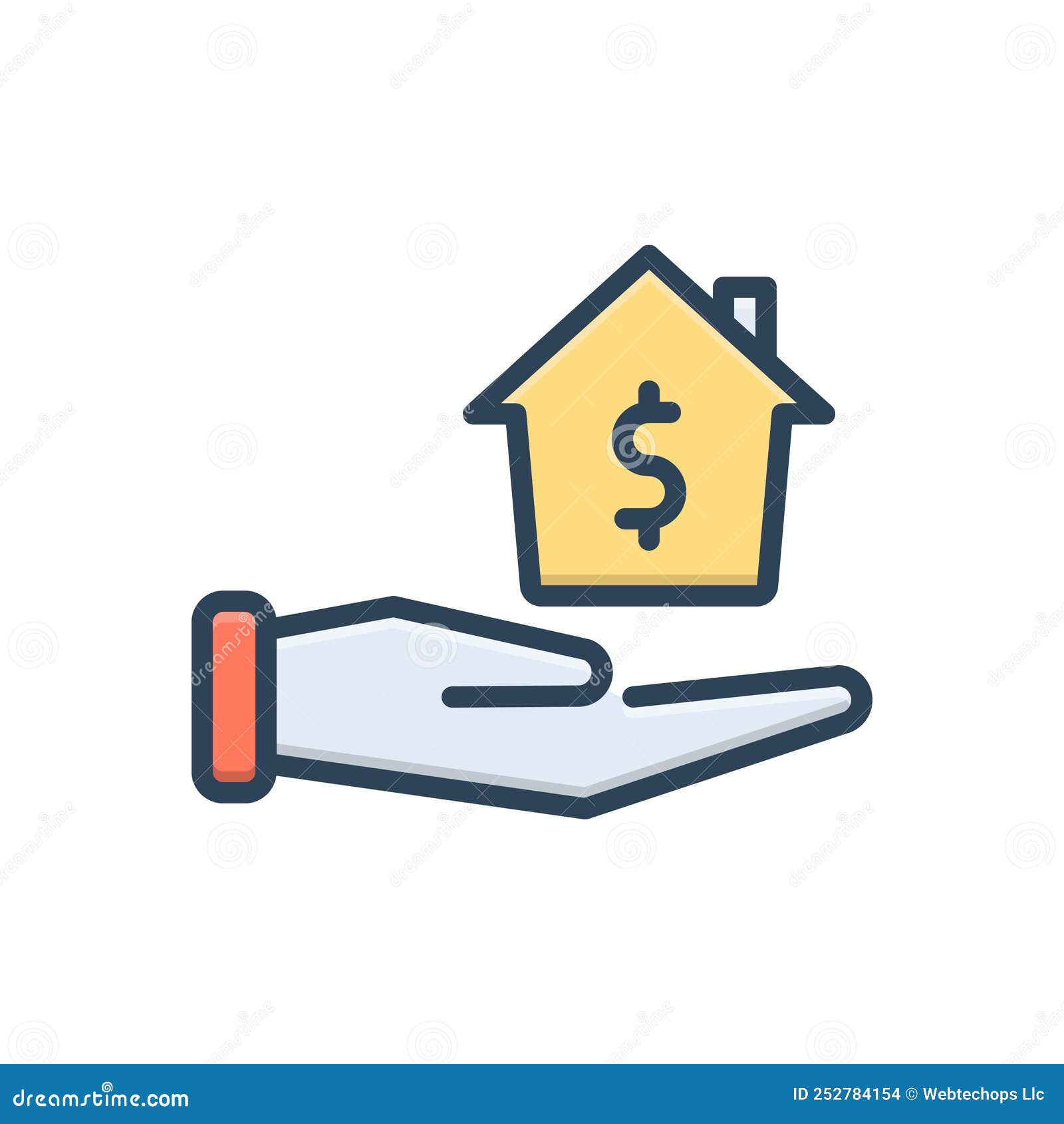 Color Illustration Icon for Wanting, Needy and Awareness Stock Vector ...