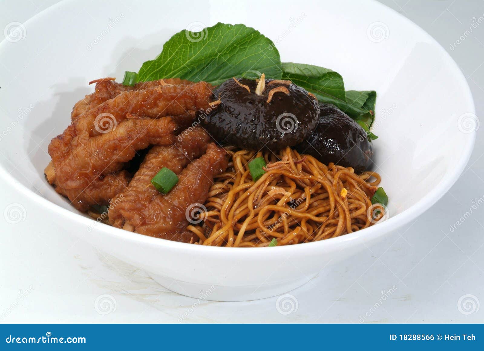 Wanton Noodles stock photo. Image of black, wanton, cantonese - 18288566