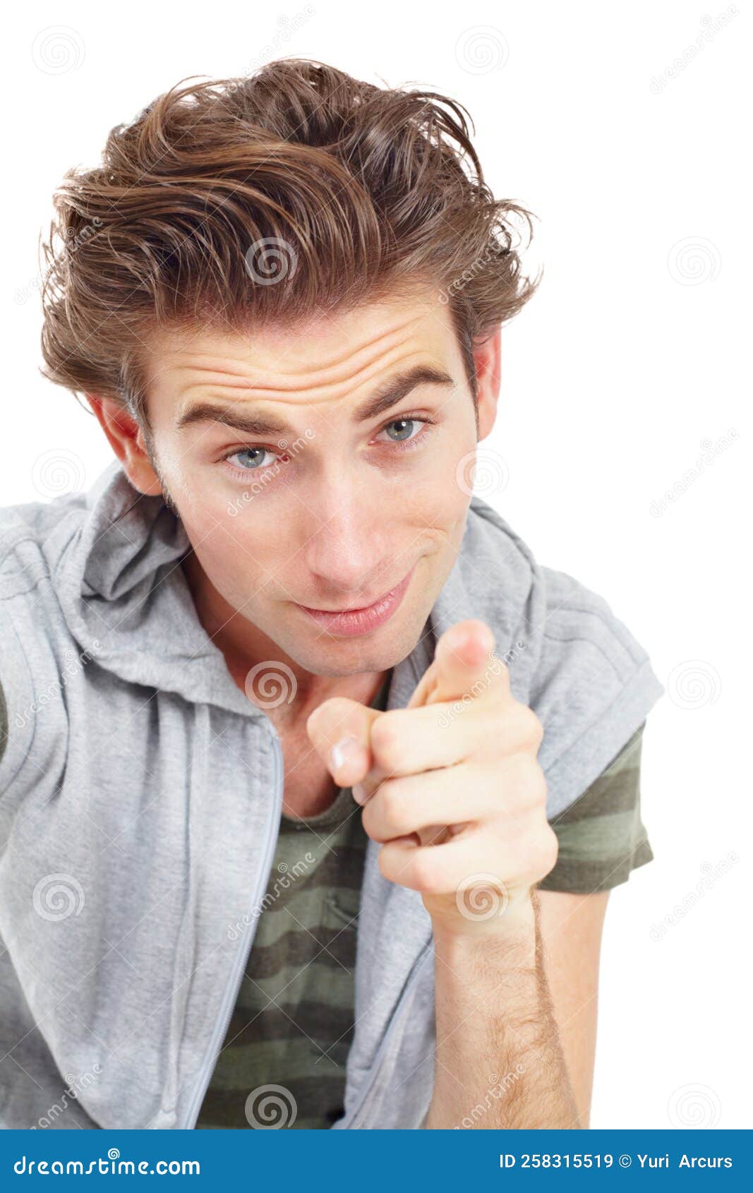 He Wants You. Handsome Young Man Pointing at the Camera - Portrait ... He Wants You. Handsome Young Man Pointing at the Camera - Portrait ...