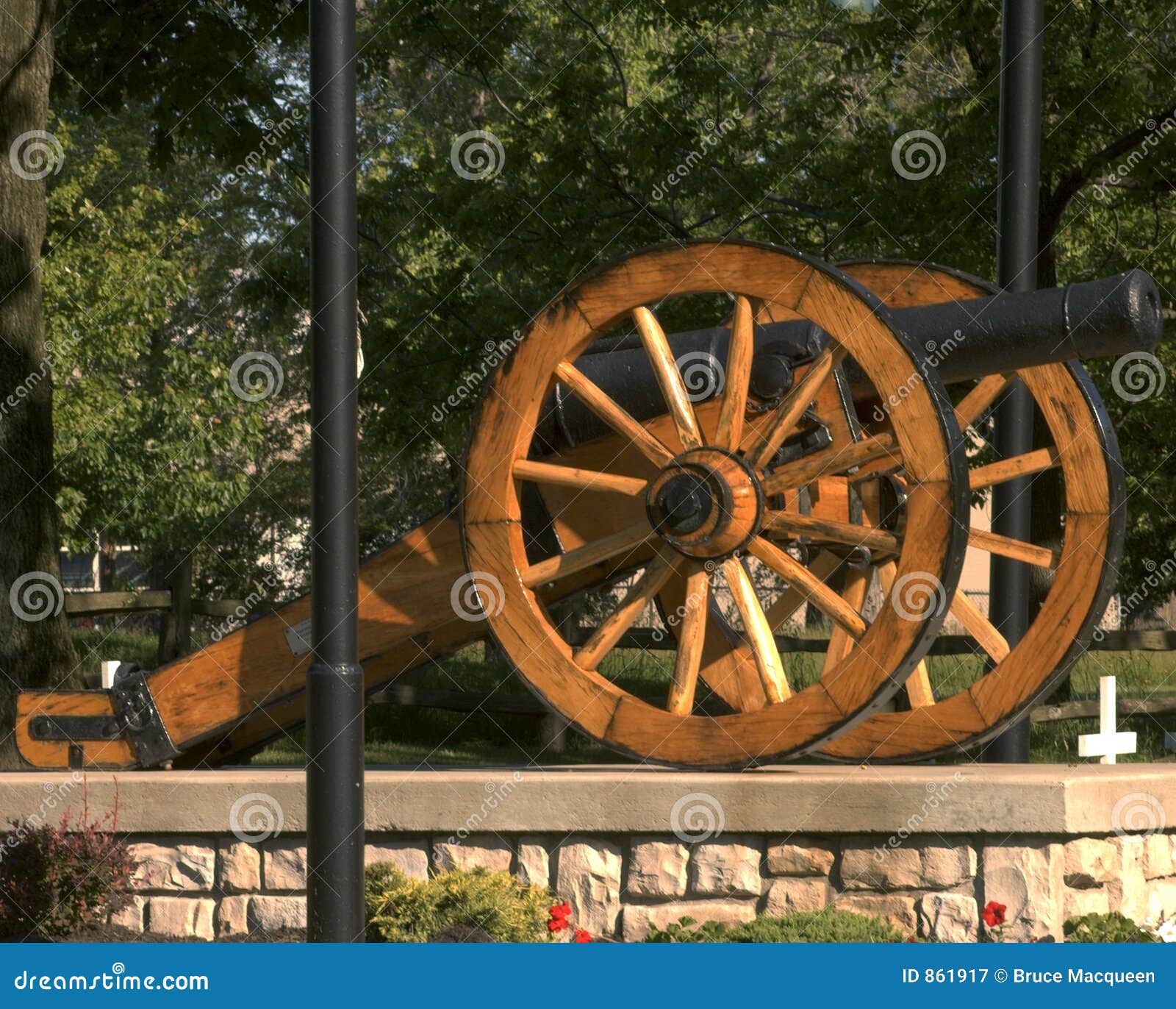 War of 1812 Cannon stock image. Image of power, warfare - 861917