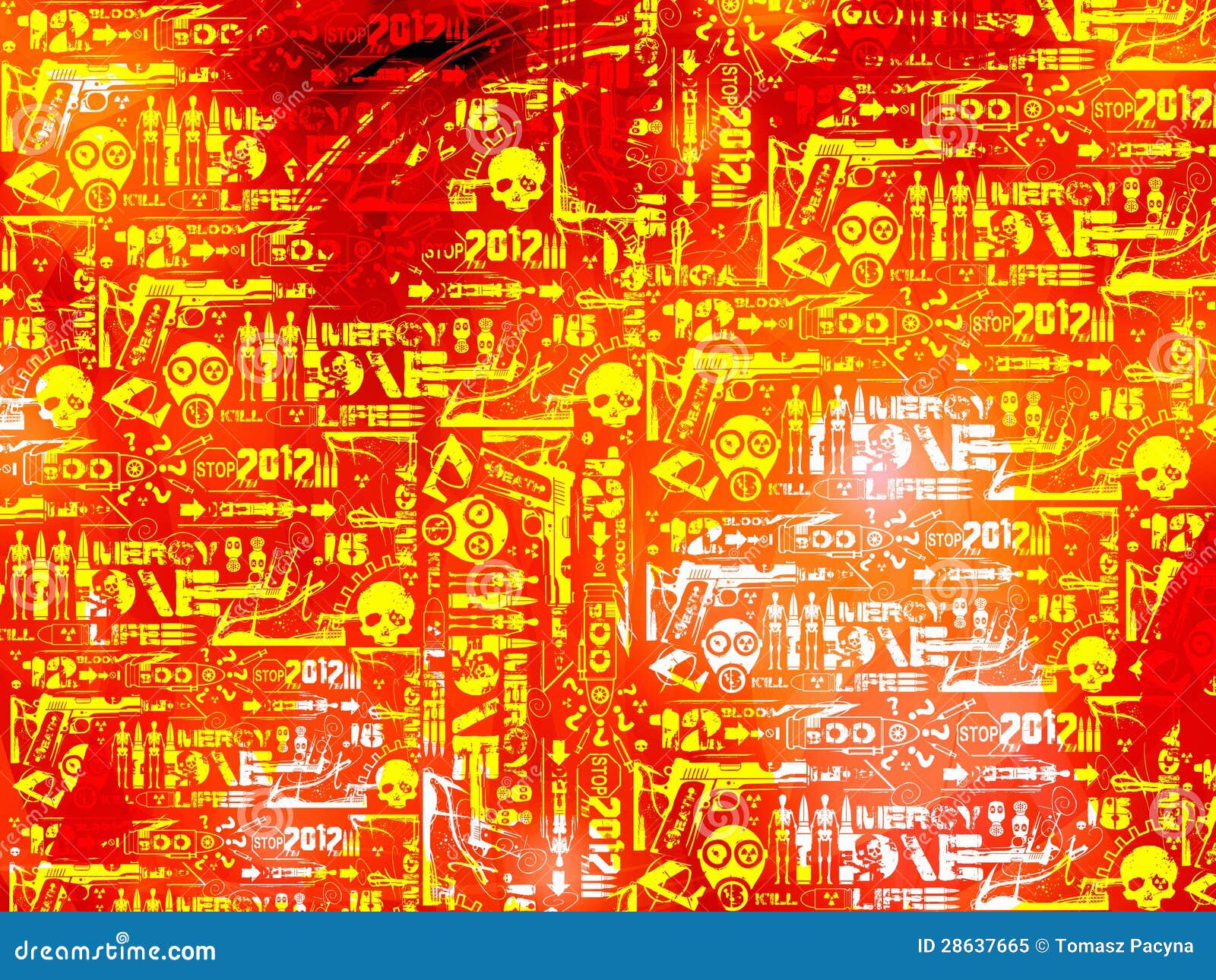 War abstract background stock illustration. Illustration of decorative ...