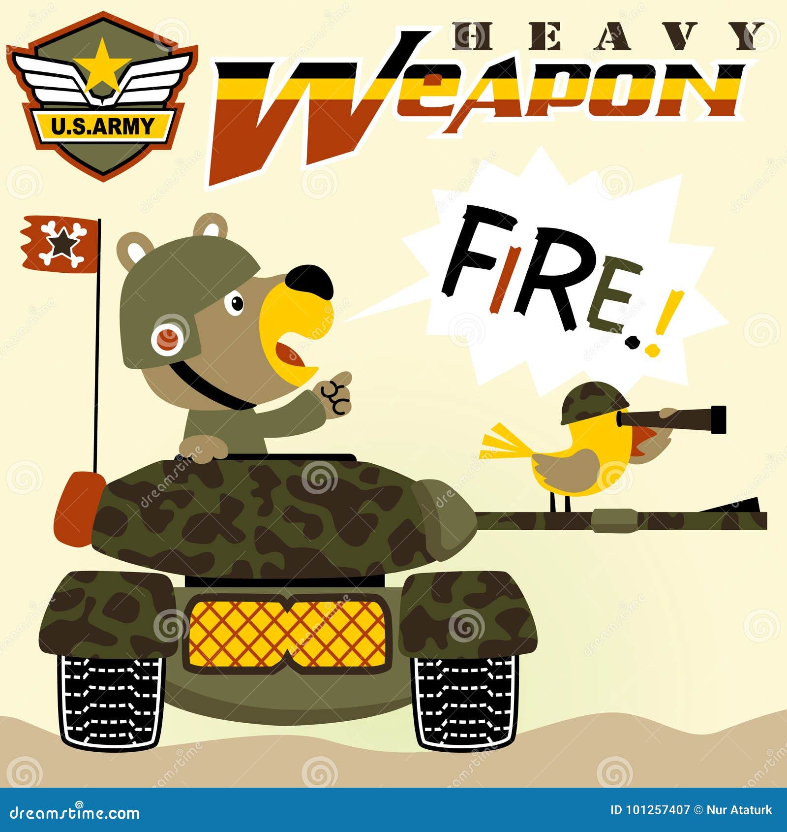 War cartoon stock vector. Illustration of crew, kids - 101257407