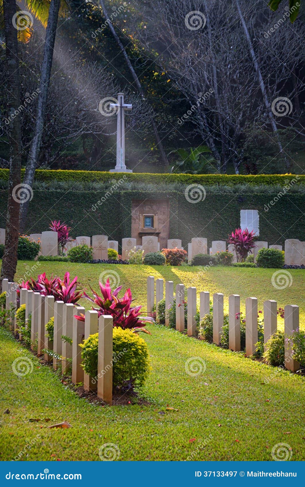 War Cemetery stock image. Image of patriot, hill, nation - 37133497