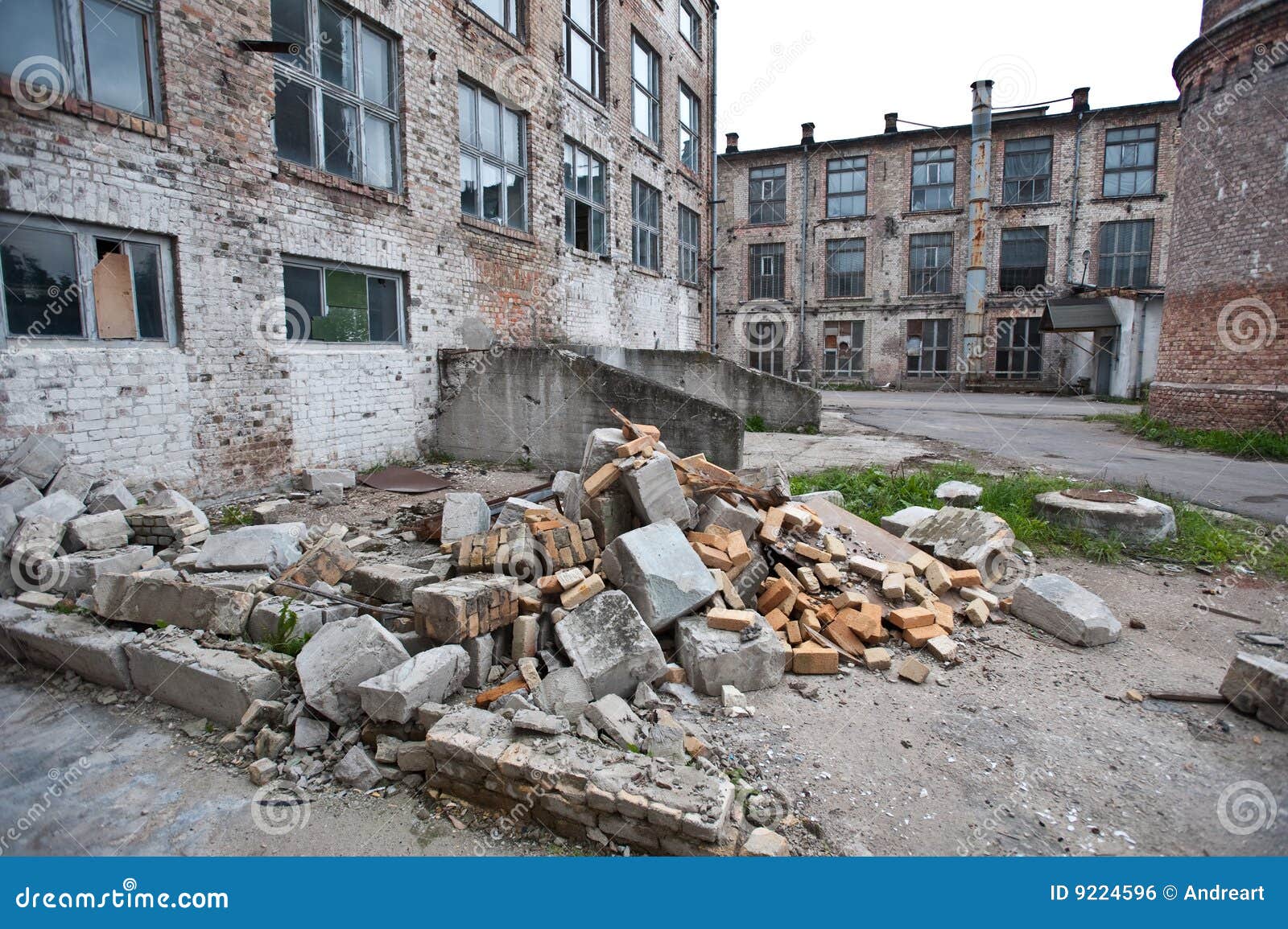 War Damage stock photo. Image of damage, crumbled, cement - 9224596