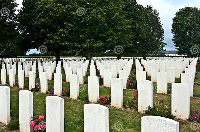 War graves stock image. Image of dday, graveyard, history - 33998897