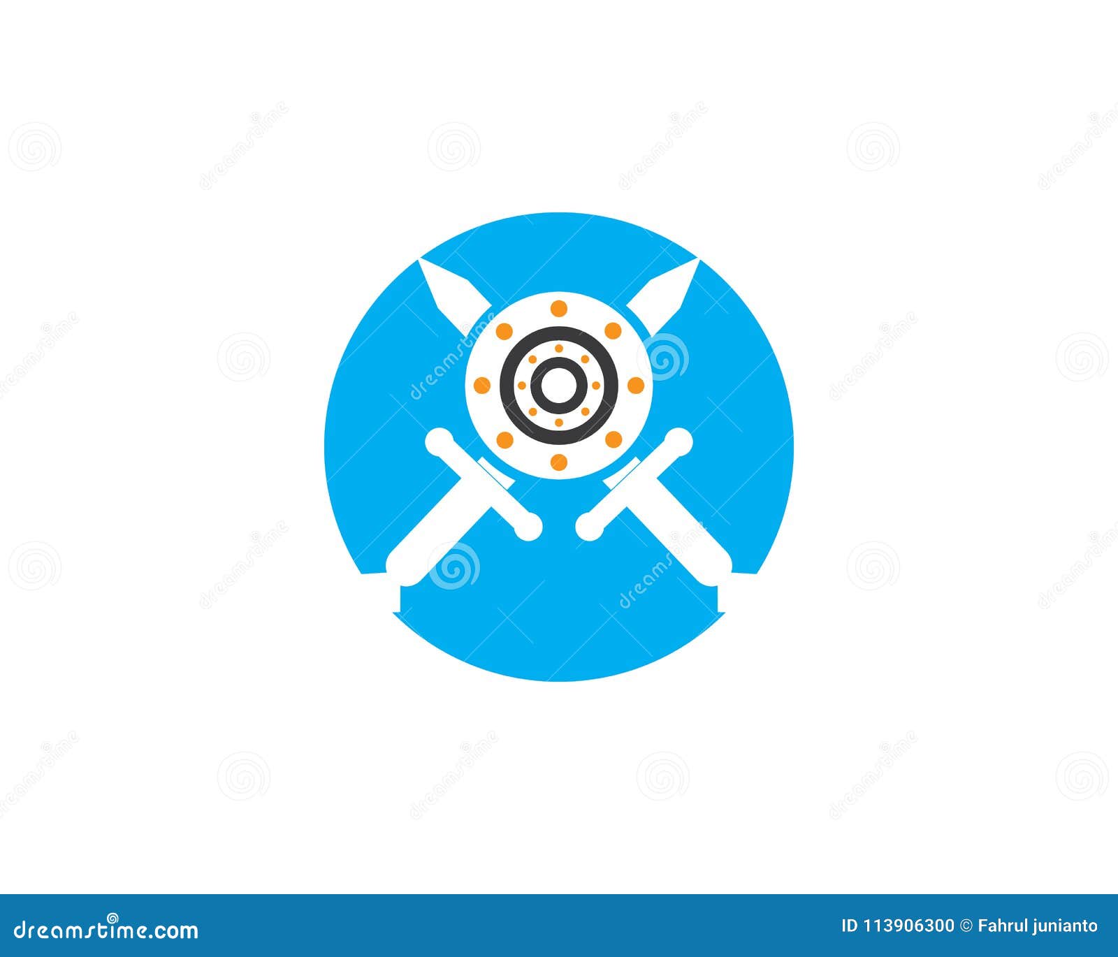 War Icon Logo Design Vector Illustration Stock Vector - Illustration of ...