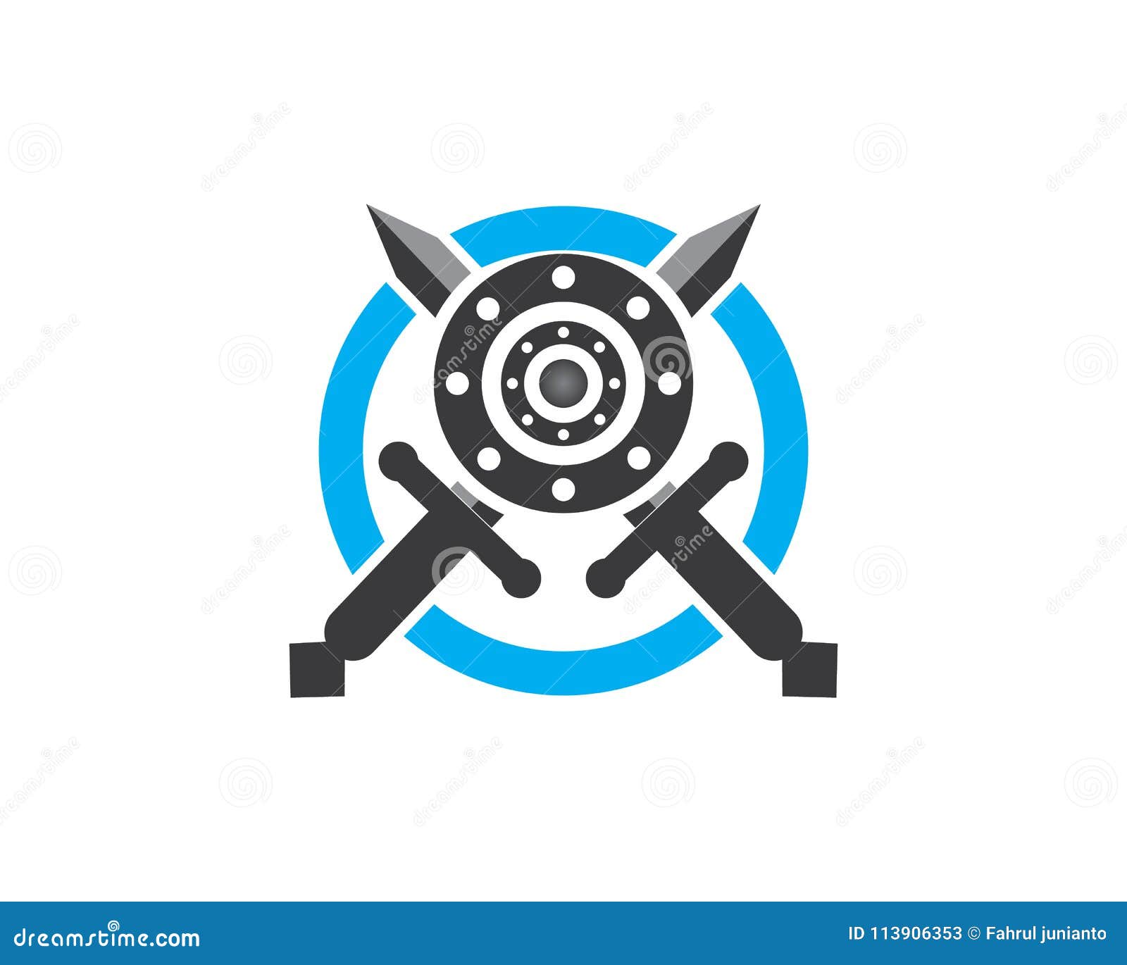 War Icon Logo Design Vector Illustration Stock Vector - Illustration of ...