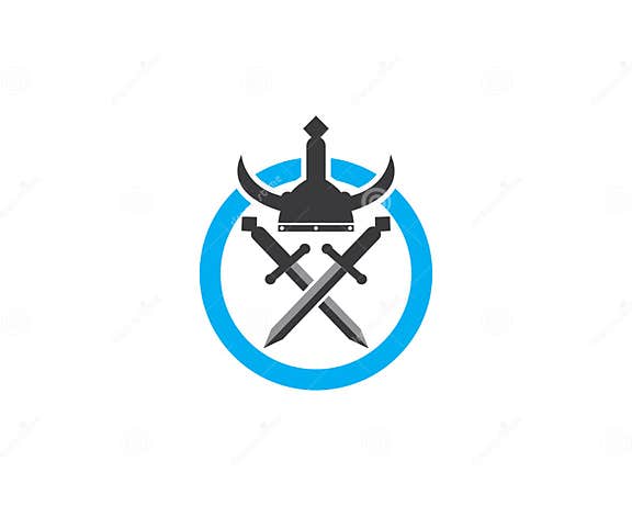 War Icon Logo Design Vector Illustration Stock Vector - Illustration of ...