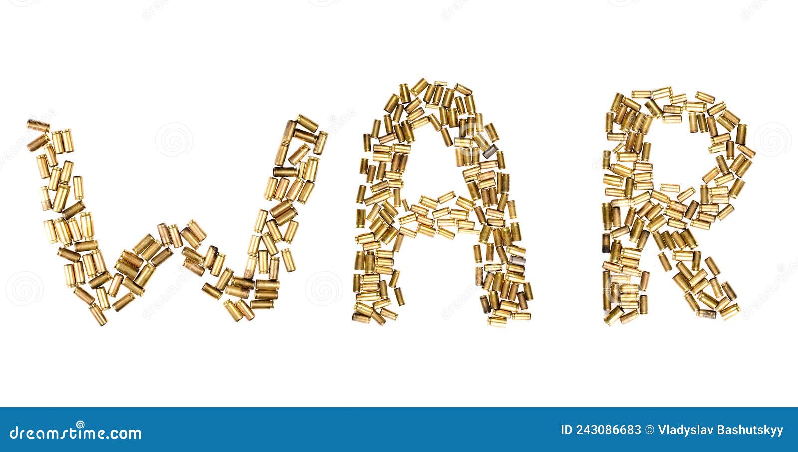 WAR Letters Made from the Shells Alphabet Isolated on White Stock Image ...