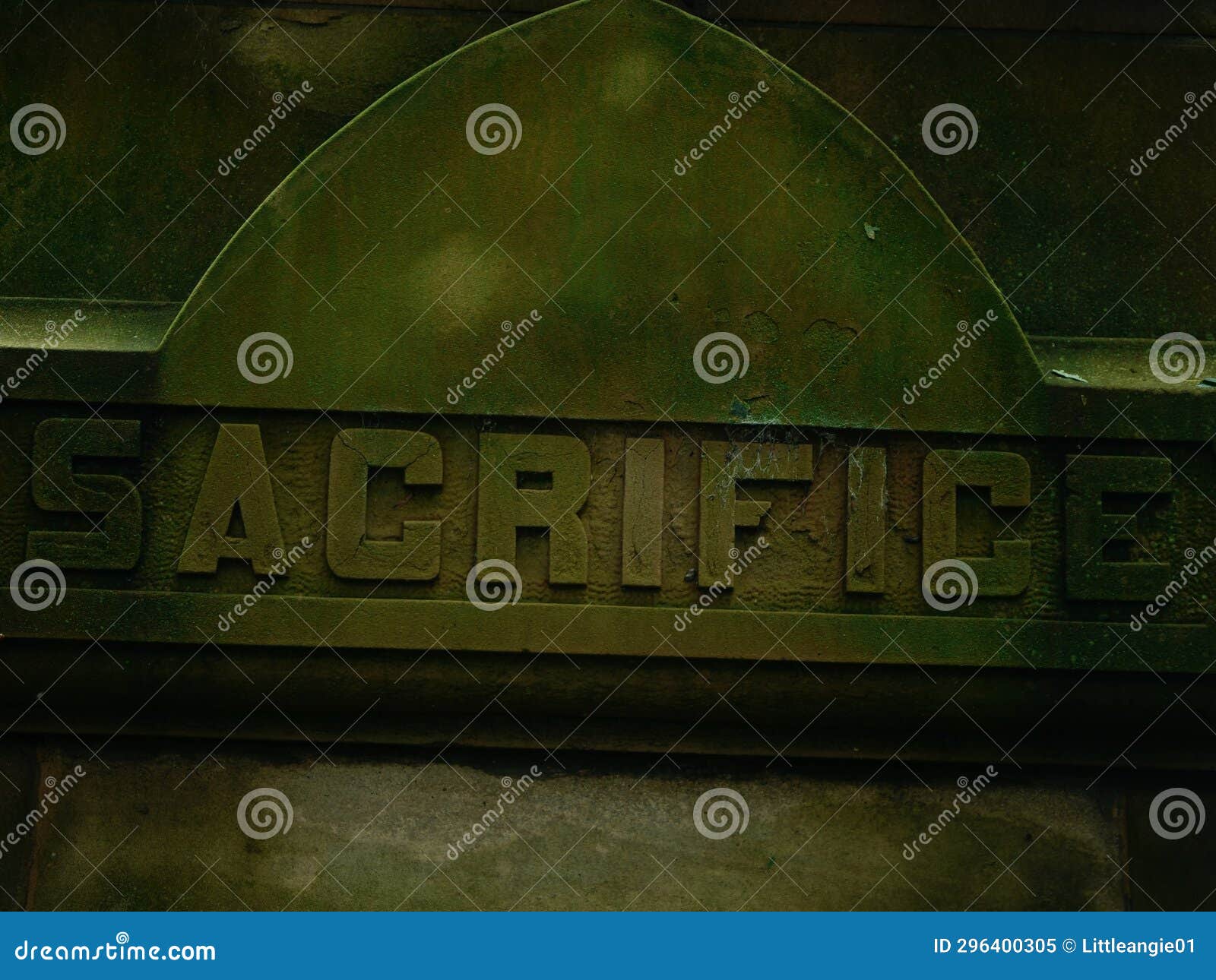 War Memorial Sacrifice Carved in Stone Stock Image - Image of remember ...