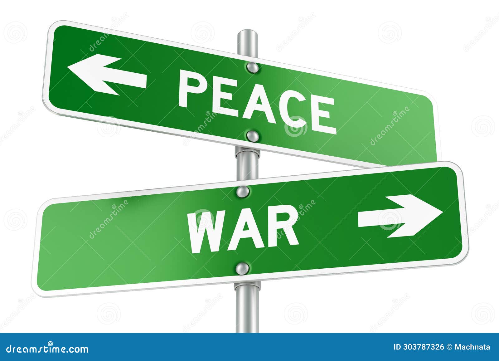 Peace - War Traffic Sign On Blue Sky Stock Photography | CartoonDealer ...