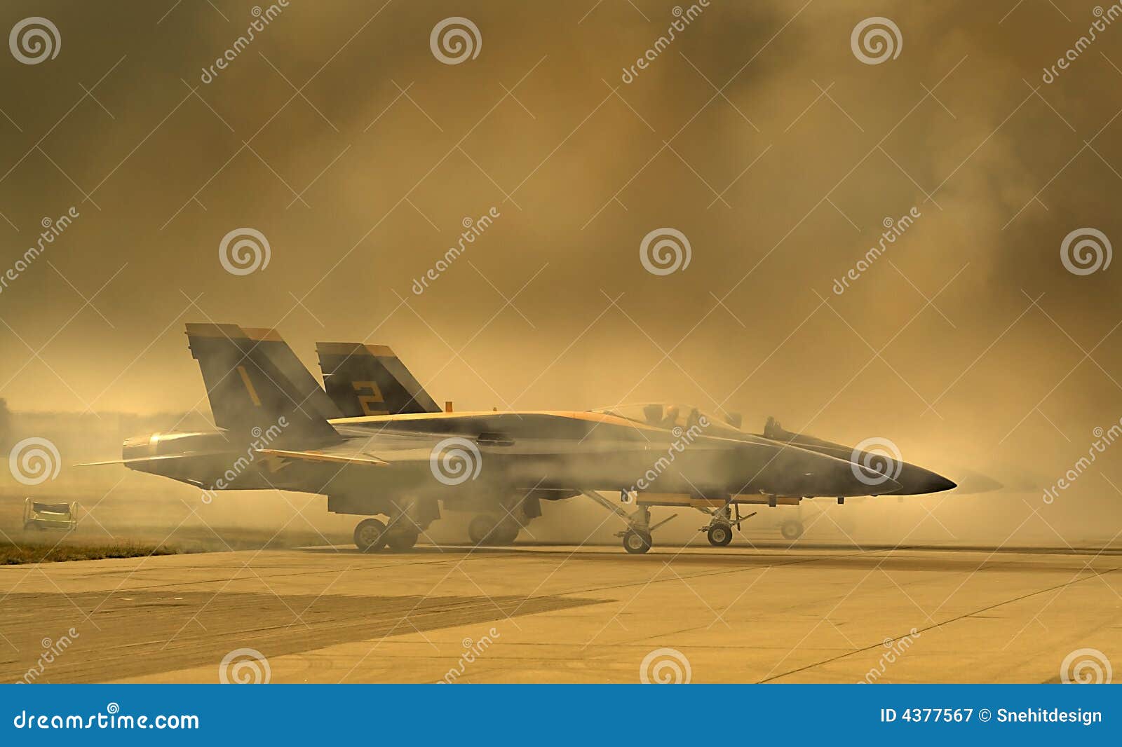 War Plane in Smoke stock image. Image of military, flight - 4377567
