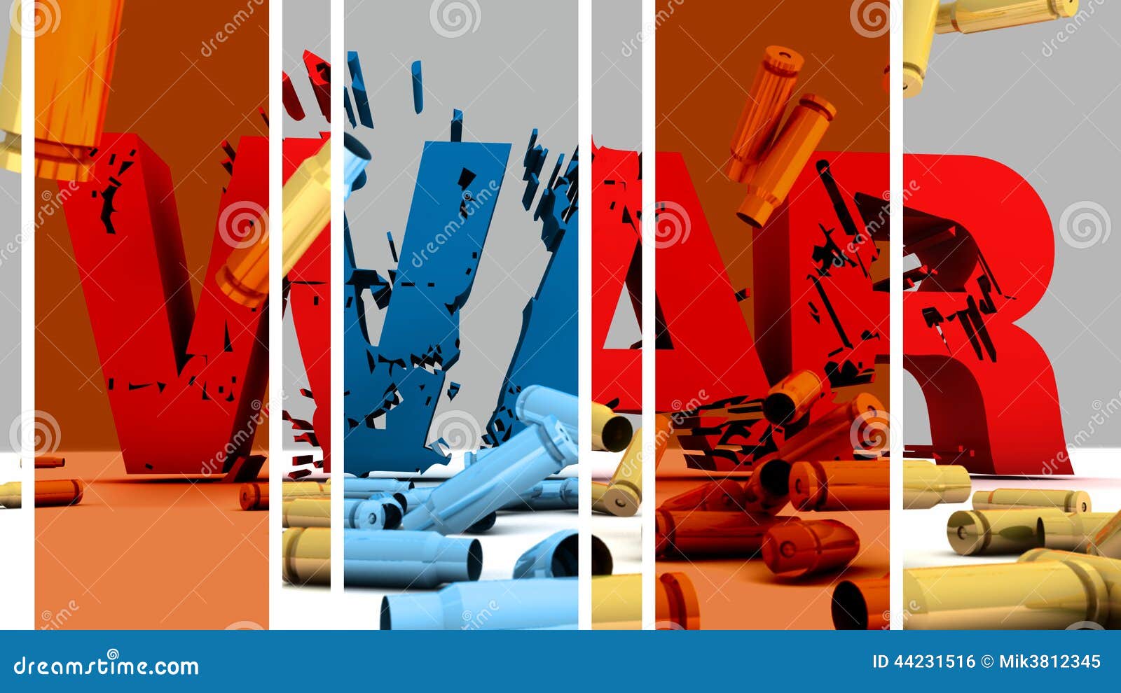 Shell Casings Falling Down On Green Screen Easy To Key Out - 3D ...