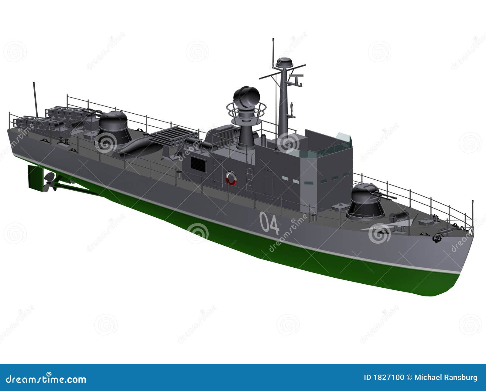 War ship stock illustration. Illustration of boat, water - 1827100