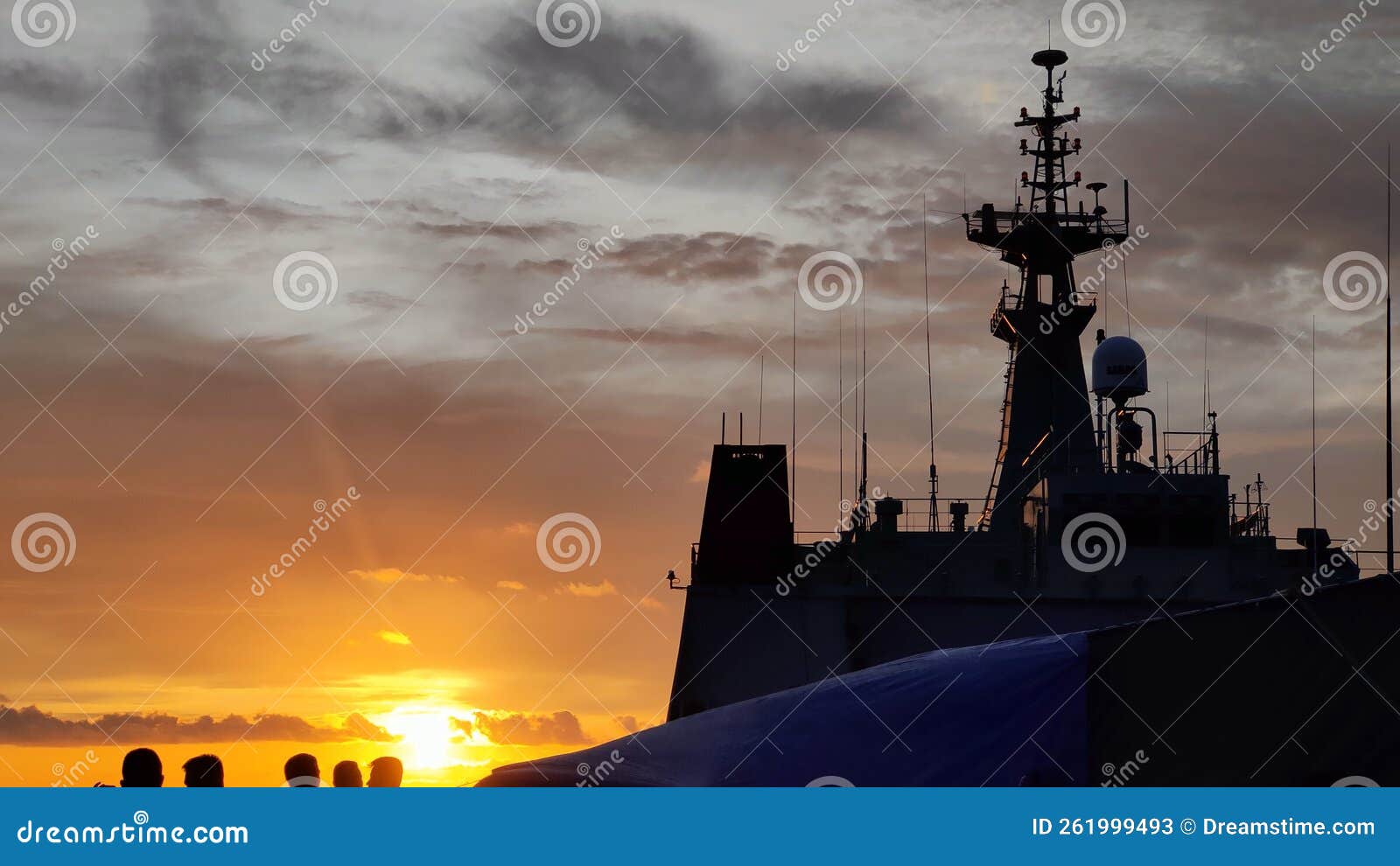 War ship in action stock image. Image of army, warship - 261999493